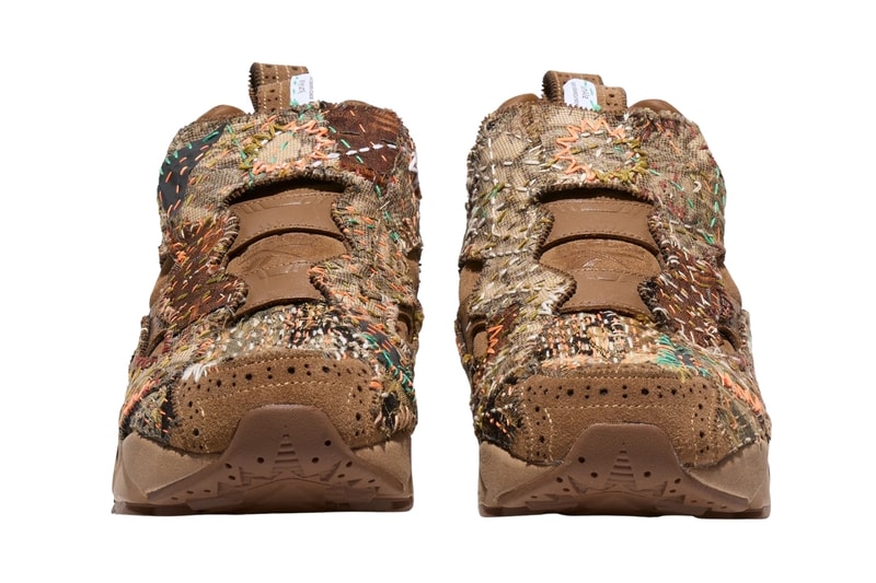 Engineered Garments x JunAle Reebok Instapump Fury 94 Sashiko Release ...