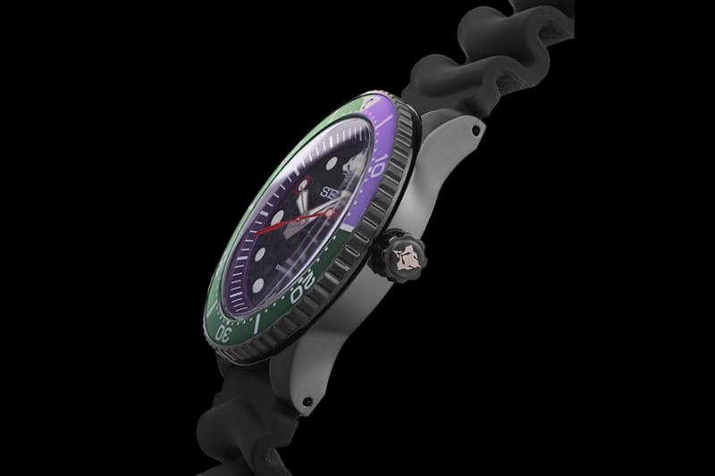 'Evangelion' Seiko C038 EVA-01 Diver's Watch Limited Edition | Hypebeast