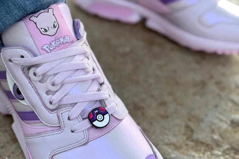 Pokémon adidas ZX 8000 Mewtwo KI5326 Release Info | Hypebeast