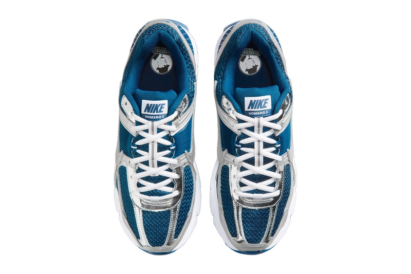 Nike Zoom Vomero 5 „Court Blue/Metallic Silver“ – offizielle Bilder ...