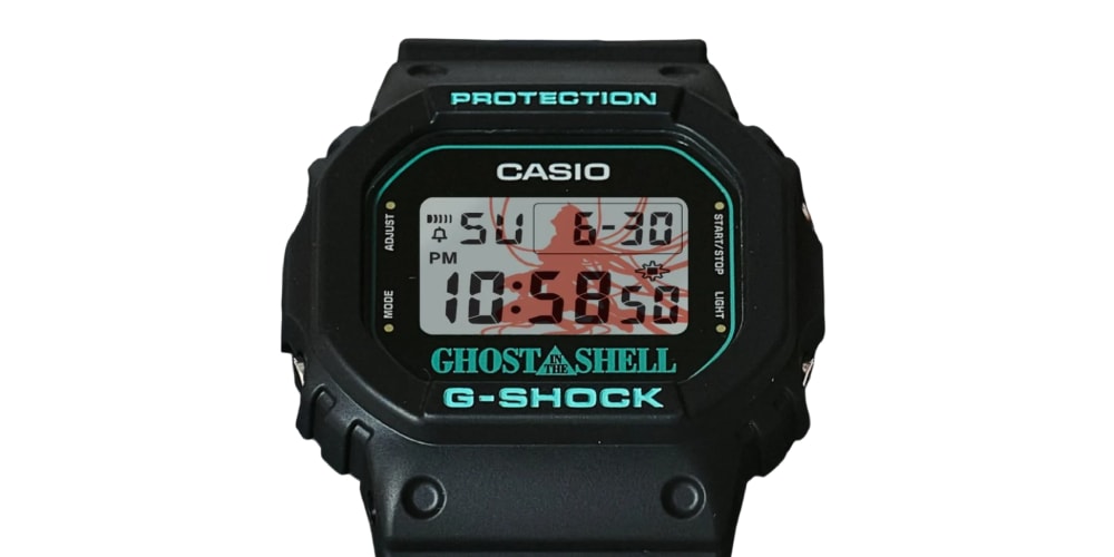 ‘Ghost in the Shell’ x G-SHOCK DW-5600 Watch | Hypebeast