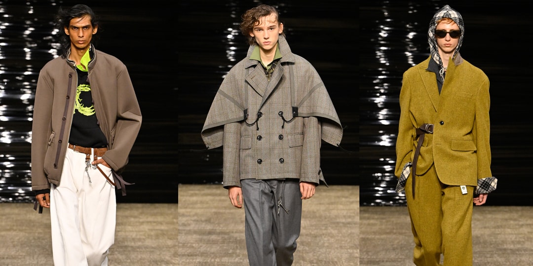 Kolor Fall/Winter 2026 Paris Fashion Week Runway Collection | Hypebeast