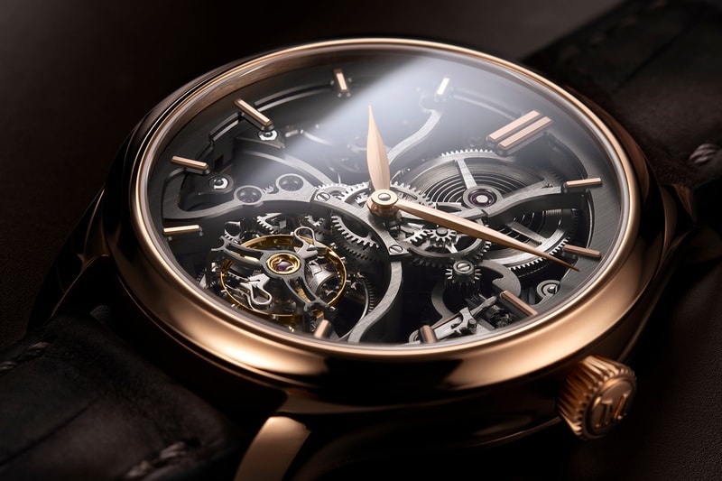 H. Moser & Cie. Endeavour Tourbillon Skeleton in Rotgold | Hypebeast