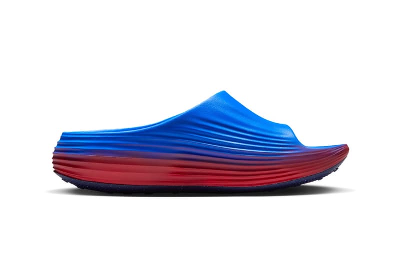 Nike ReactX Rejuven8 Slide "Action Red/Light Photo Blue" | Hypebeast