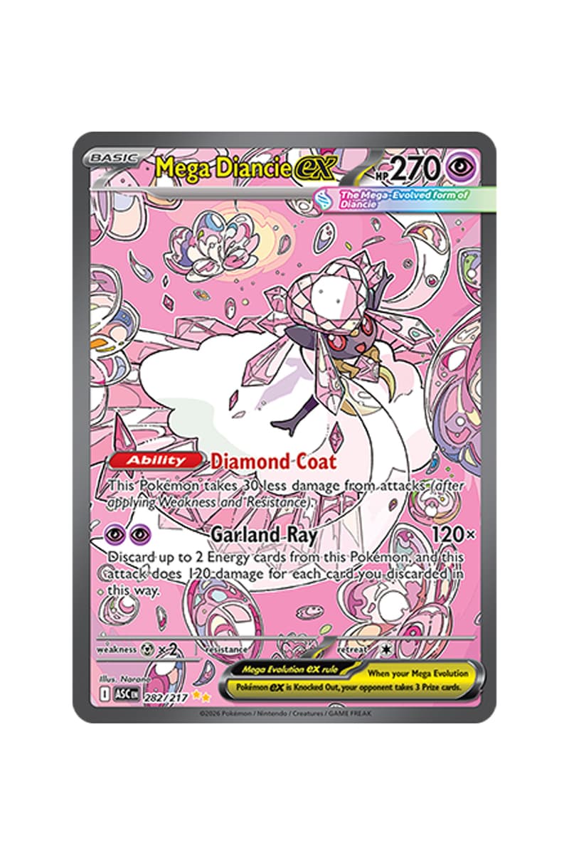 Pokémon TCG: Ascended Heroes liste des cartes illustration | Hypebeast