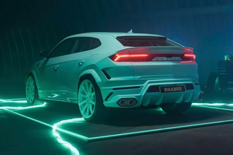 Brabus Debuts Its First-Ever Modified Lamborghini Urus in Shocking Mint ...