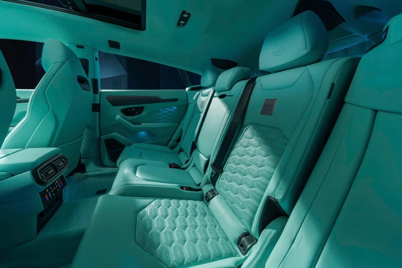 Brabus Debuts Its First-Ever Modified Lamborghini Urus in Shocking Mint ...