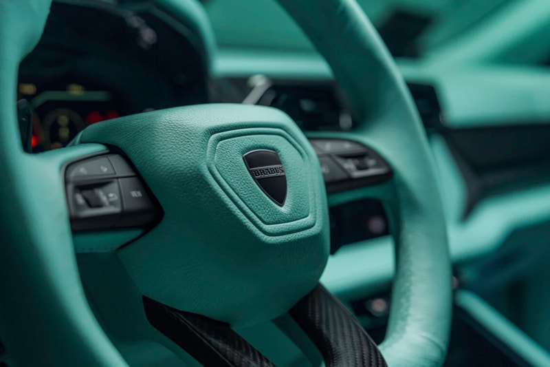 Brabus Debuts Its First-Ever Modified Lamborghini Urus in Shocking Mint ...