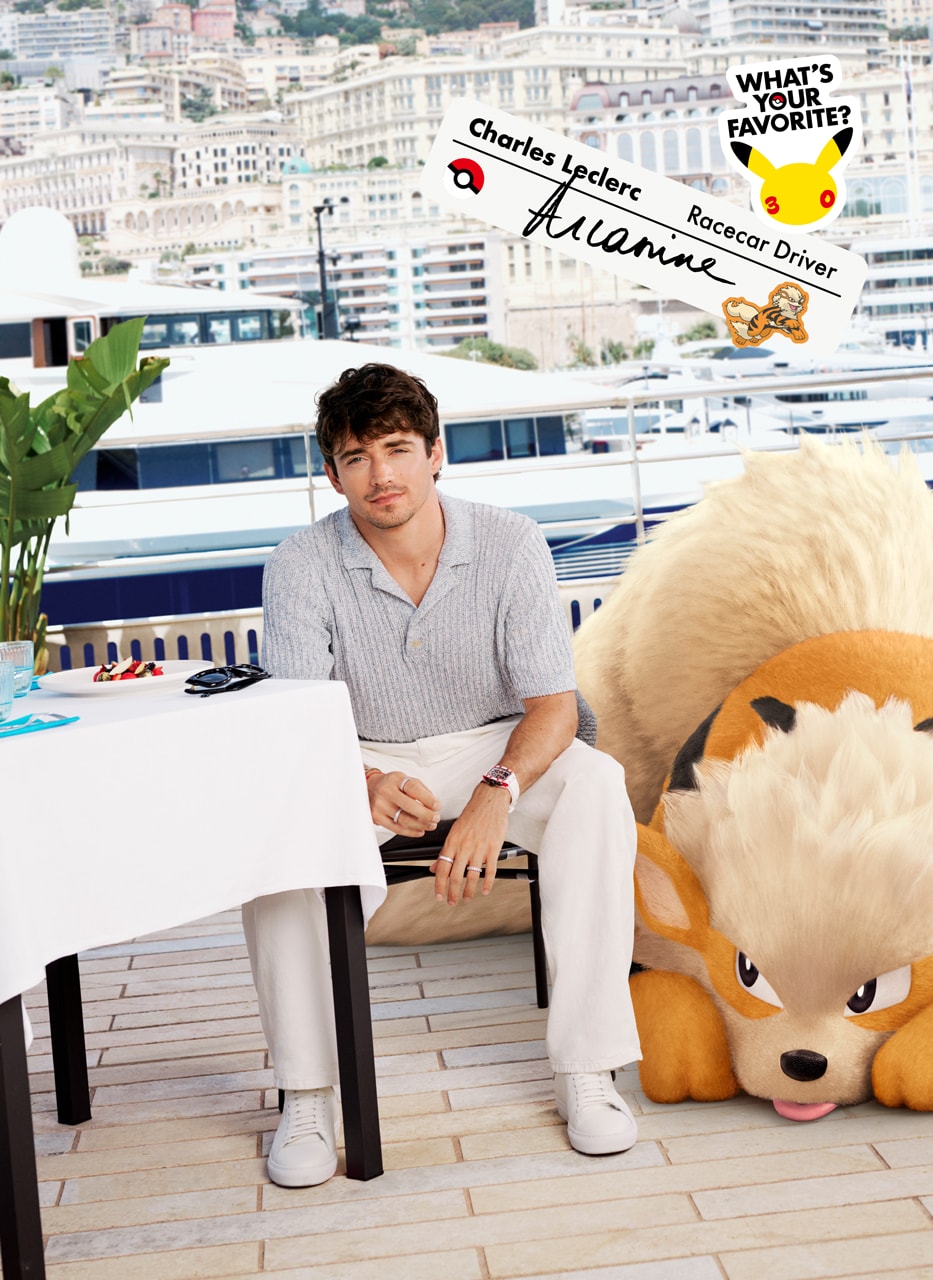 Charles Leclerc Pokémon 30th Anniversary: intervista e info | Hypebeast