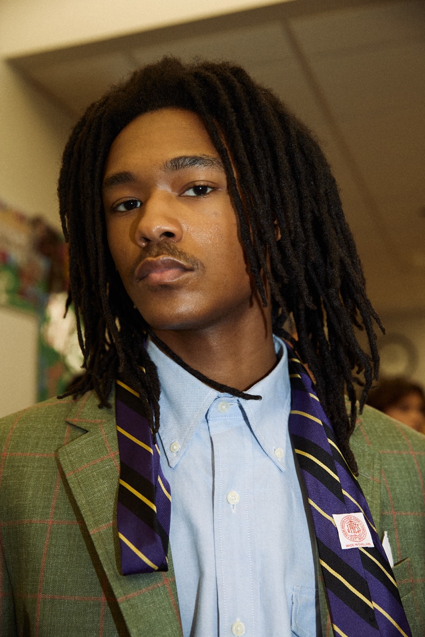 Jack Carlson J. Press SS26 Runway Show Interview | Hypebeast