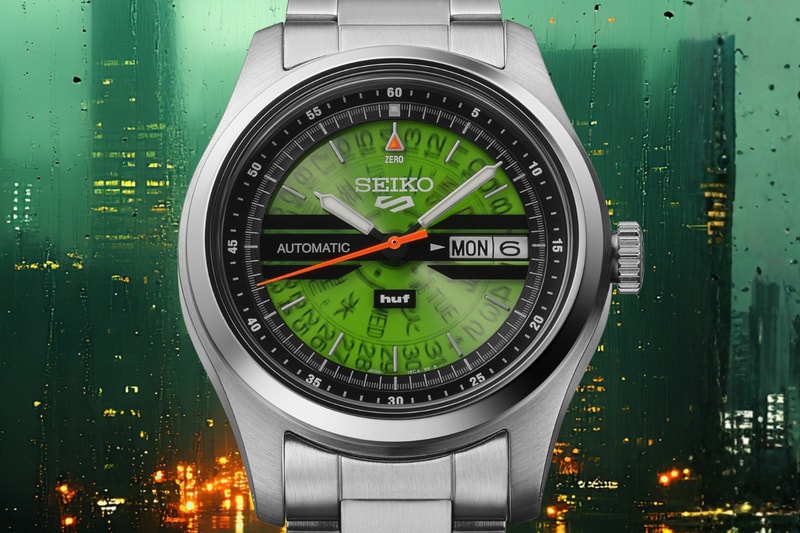 Lançamento Seiko 5 Sports x HUF II Limited Edition | Hypebeast