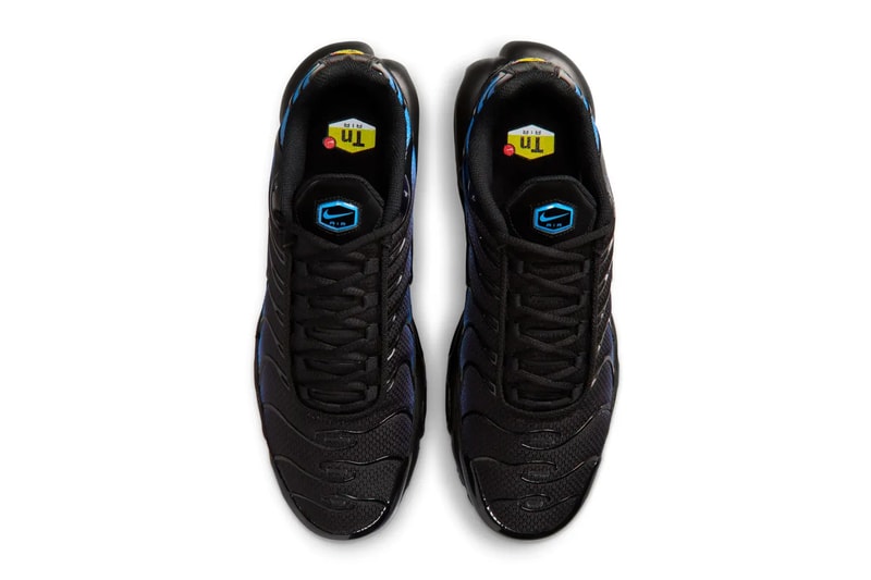Official Look Nike Air Max Plus "Black/Blue Crystal" | Hypebeast