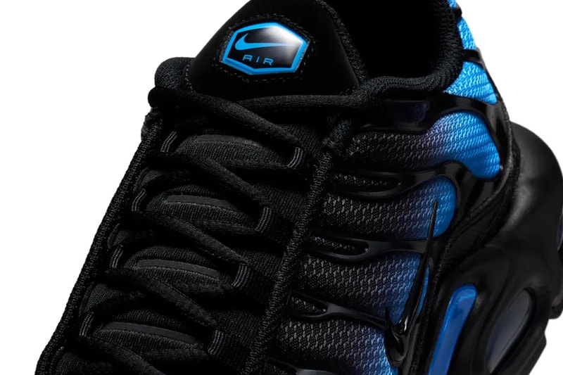 Official Look Nike Air Max Plus "Black/Blue Crystal" | Hypebeast