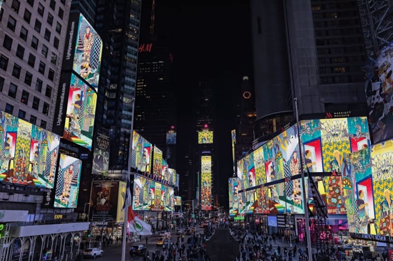 Tomokazu Matsuyama "Morning Again" Times Square | Hypebeast