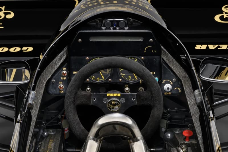 Ayrton Senna's 1986 Lotus 98T Formula 1 Car Auction | Hypebeast
