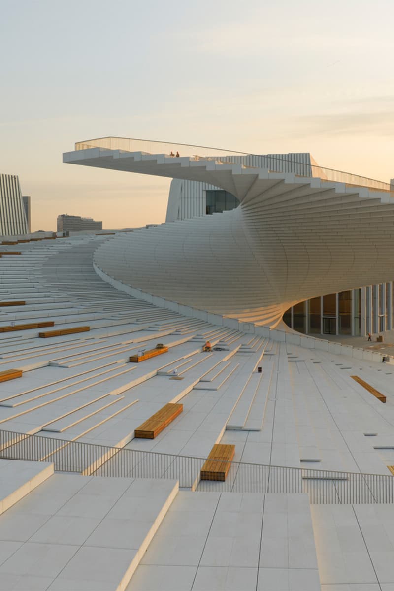 Snøhetta Grand Opera Hall Shanghai Progress | Hypebeast