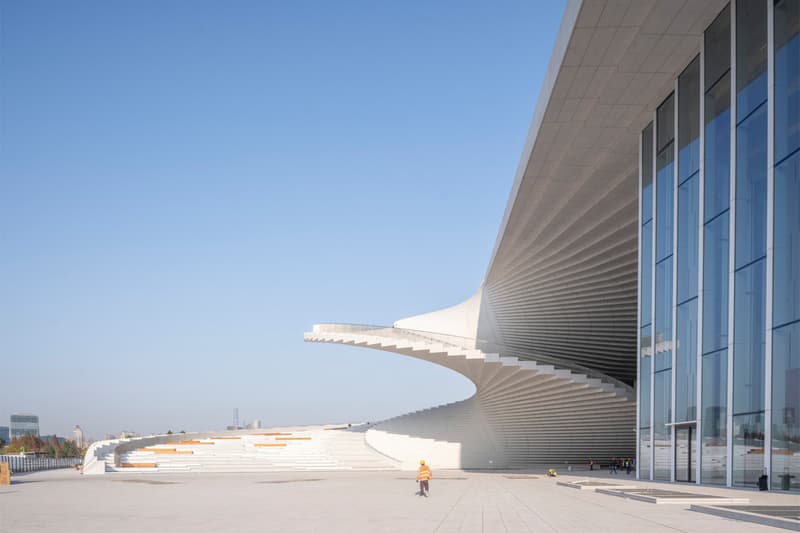 Snøhetta Grand Opera Hall Shanghai Progress | Hypebeast