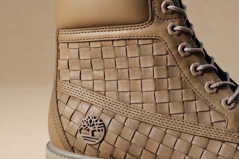 Timberland 6-inch Premium Woven Boots “Olive” & Beige” | Hypebeast