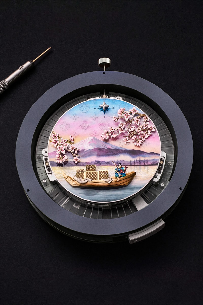 Louis Vuitton Escale au Mont Fuji Pocket Watch: presentazione ufficiale ...