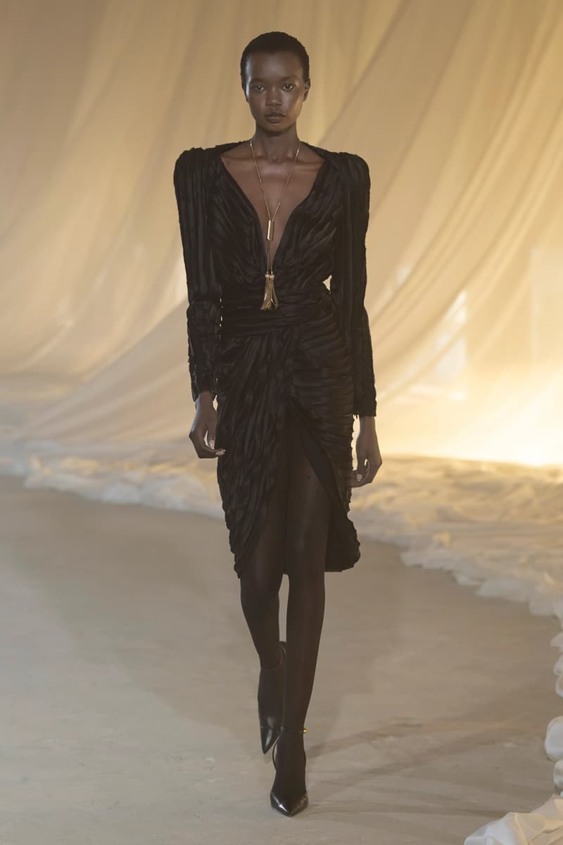Balmain FW26 Collection Runway Antonin Tron Debut | Hypebeast