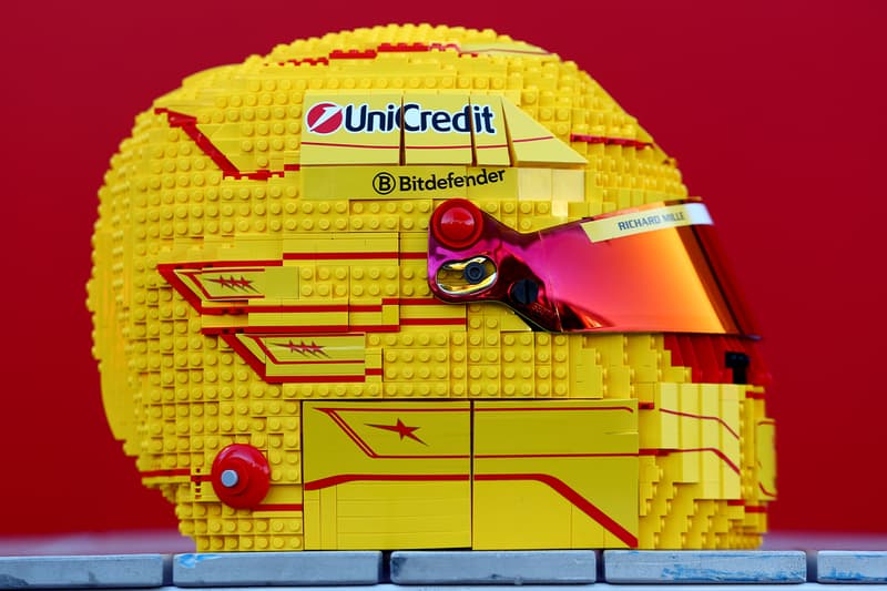 LEGO Lewis Hamilton Charles Leclerc Scuderia Ferrari HP Driver Helmets ...