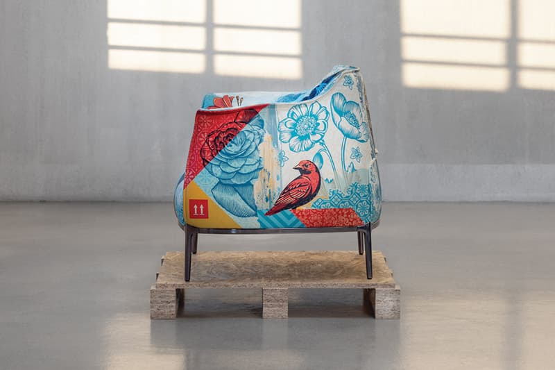 Archibald Delicate Balance 限量限量版 扶手椅｜Shepard Fairey x Poltrona Frau 聯名 ...