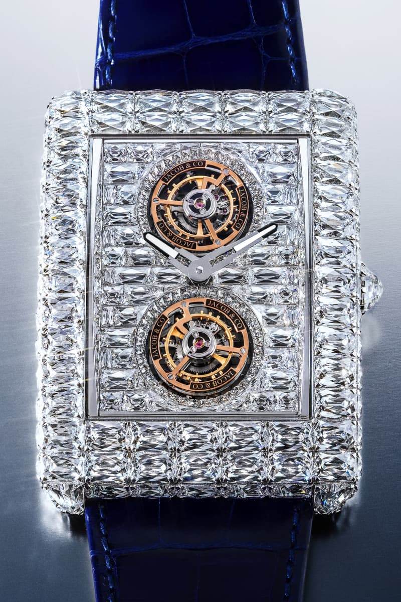 Jacob & Co. Billionaire Double Tourbillon Angel Cut Watch | Hypebeast