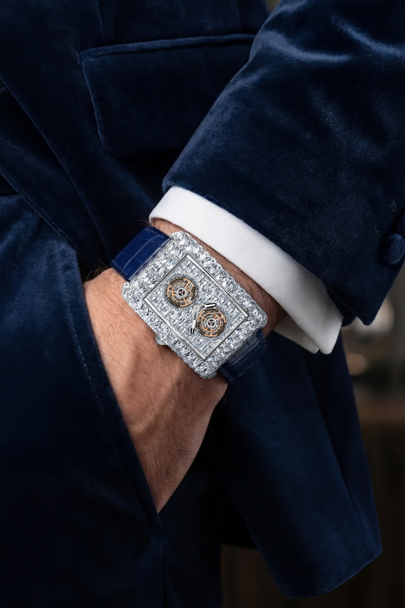 Jacob & Co. Billionaire Double Tourbillon Angel Cut Watch | Hypebeast
