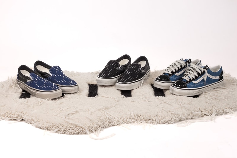 Vans Pearlized Indigo Slip-On Old Skool 36 data de lançamento | Hypebeast