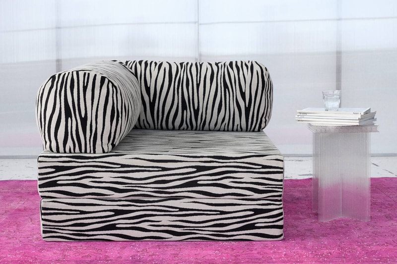 OMHU x TEDDY divano Zebra edizione limitata lancio ufficiale | Hypebeast