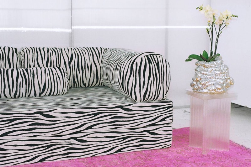OMHU x TEDDY divano Zebra edizione limitata lancio ufficiale | Hypebeast