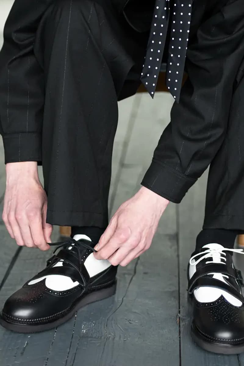Engineered Garments x SUICOKE Strap Wingtip 绑带雕花鞋发售信息 | Hypebeast