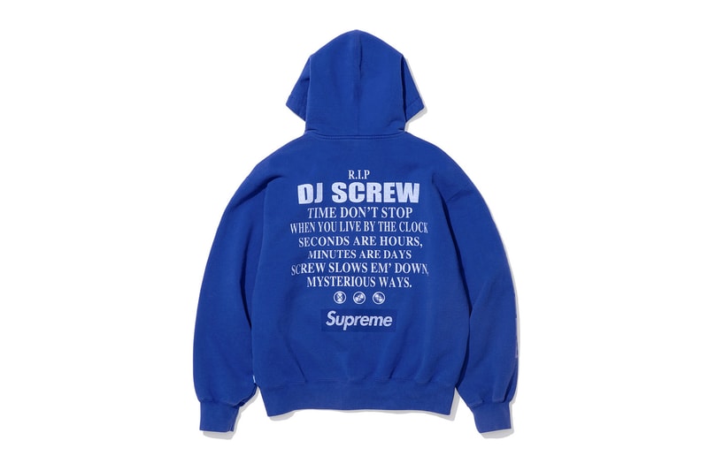 DJ Screw x Supreme Spring 2026 Collection Release Info | Hypebeast