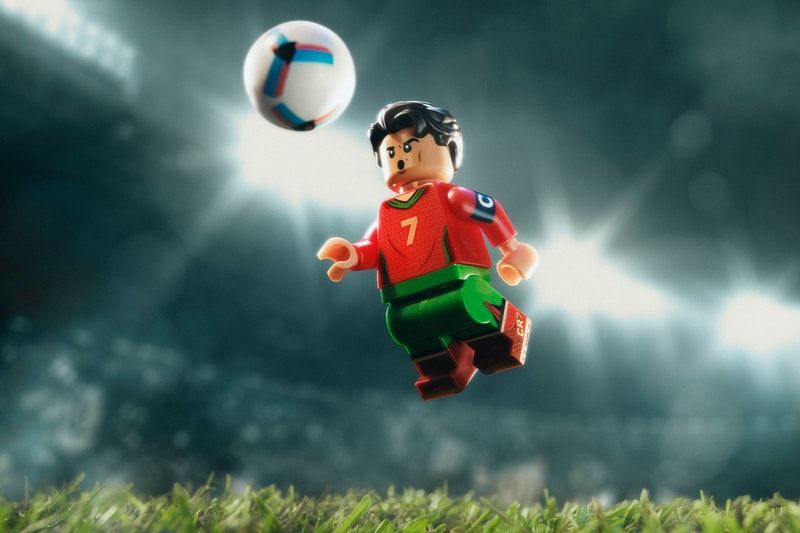 Cristiano Ronaldo Kylian Mbappé Lionel Messi Vini Jr "LEGO Editions ...
