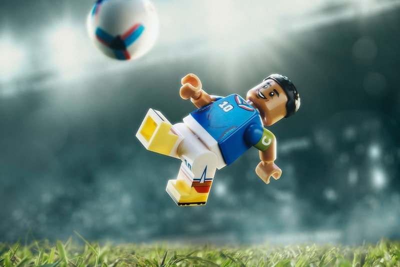 Cristiano Ronaldo Kylian Mbappé Lionel Messi Vini Jr "LEGO Editions ...