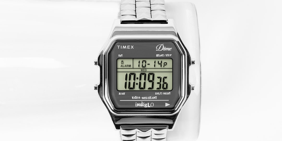 Dime and Timex Give the Classic T80 a Badass Studded Makeover | Hypebeast