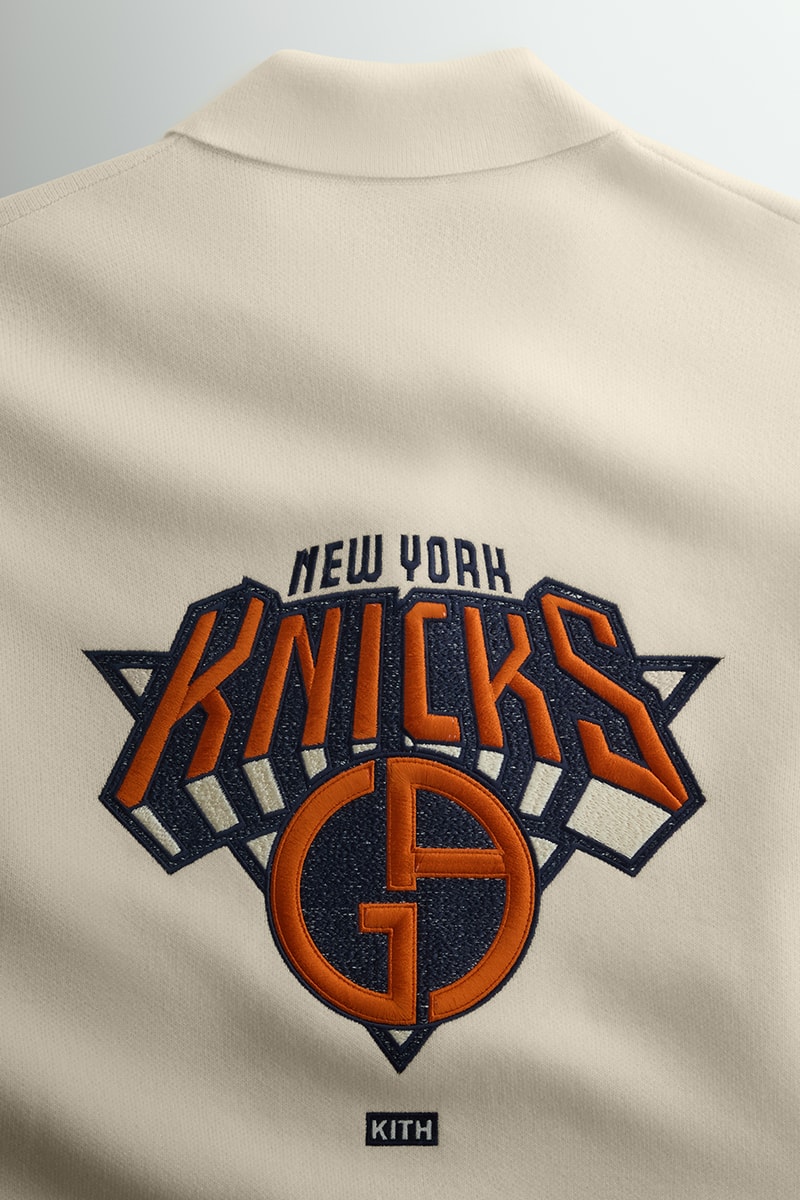 Kith New York Knicks 2026 Playoffs Collection Giorgio Armani | Hypebeast