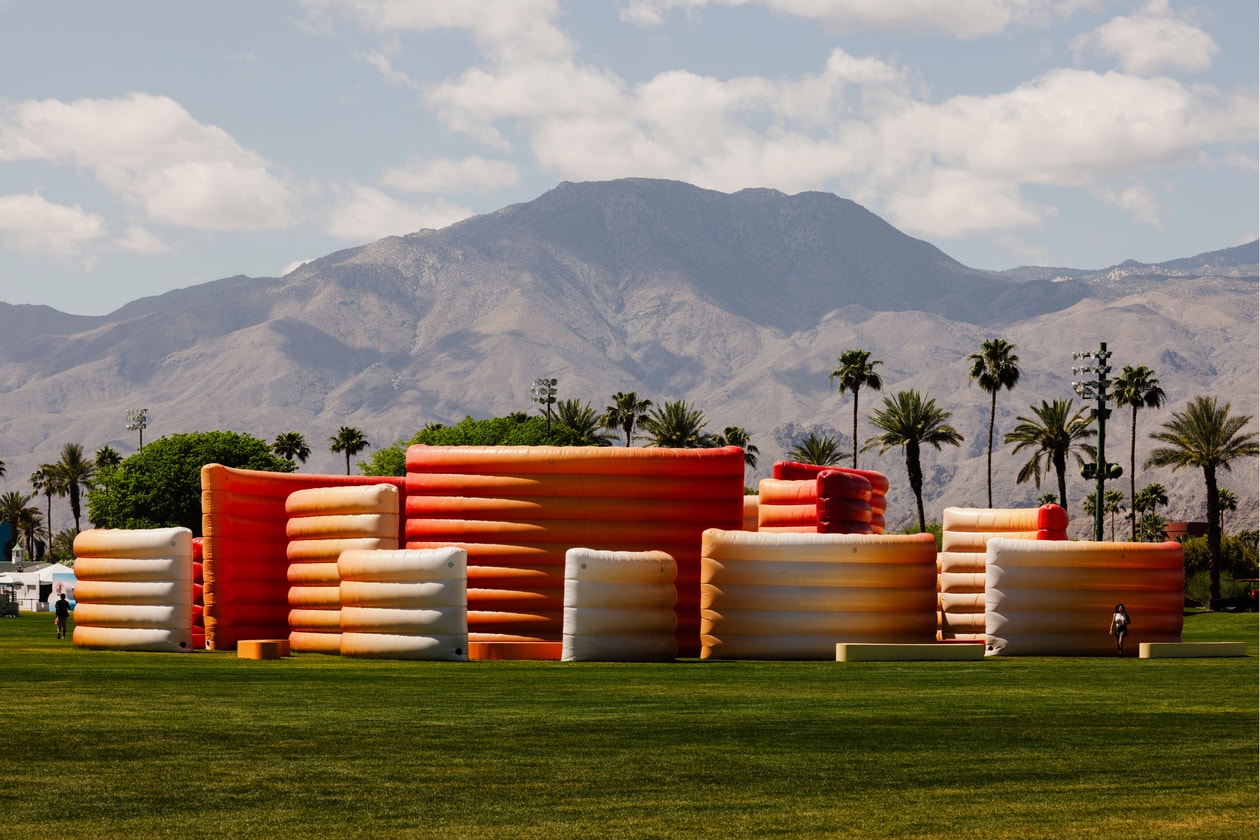 Coachella 2026 藝術裝置｜Sabine Marcelis 夕陽迷宮．音樂節中的沙漠綠洲 | Hypebeast