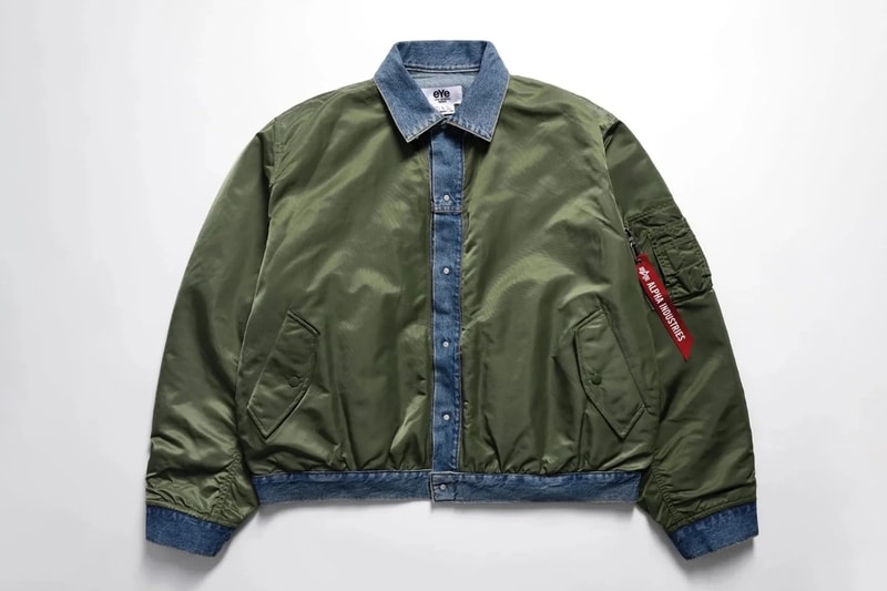 eYe Junya Watanabe MAN x Alpha Industries MA-1 Hybridjacke aus Nylon ...
