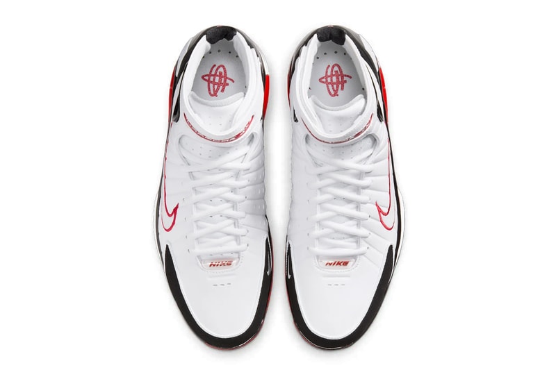Nike Air Zoom Huarache 2K4 "White/Varsity Red" | Hypebeast