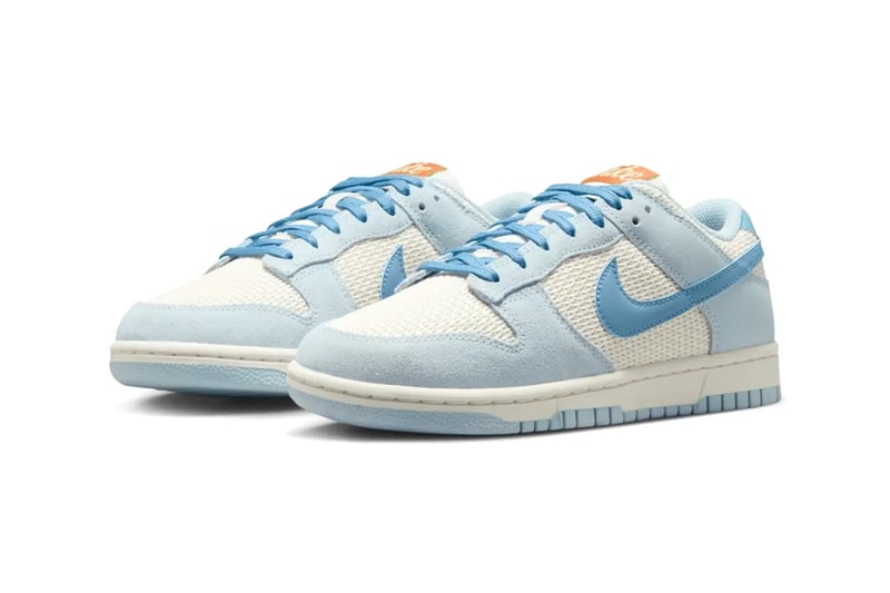 Nike Dunk Low “Sail/Hydrogen Blue” Official Images | Hypebeast