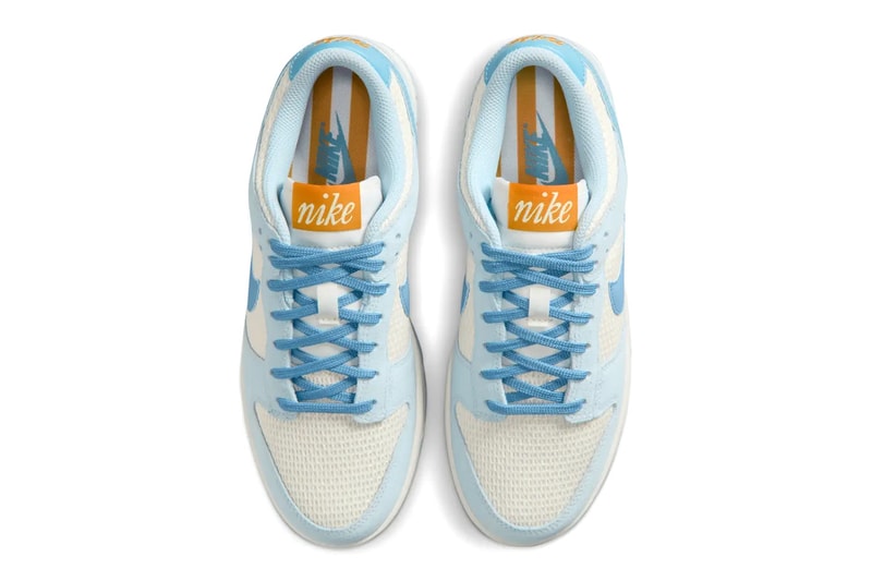 Nike Dunk Low “Sail/Hydrogen Blue” Official Images | Hypebeast