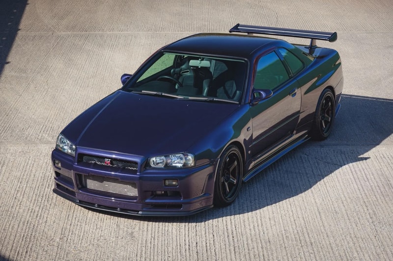 Collection of Five Nissan R34 Skyline GT-Rs Is Heading To Auction ...