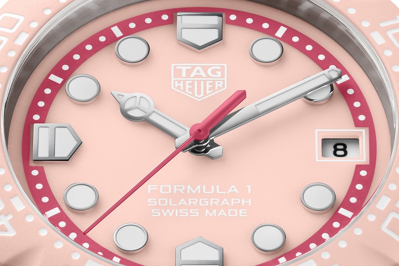 TAG Heuer Formula 1 Solargraph 38mm Pastel Collection Release Info ...