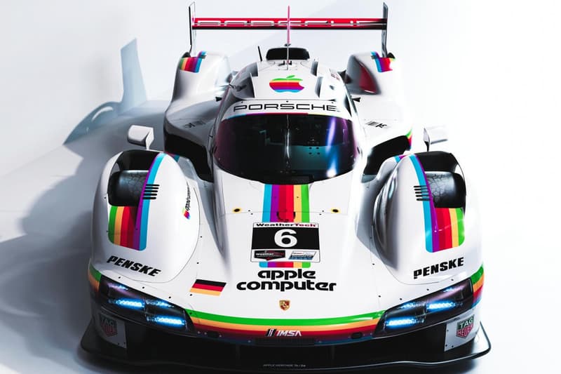 Porsche 於 Laguna Seca 祭出經典 Apple Computer 彩虹塗裝 | Hypebeast