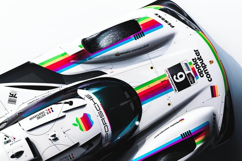 Porsche 於 Laguna Seca 祭出經典 Apple Computer 彩虹塗裝 | Hypebeast