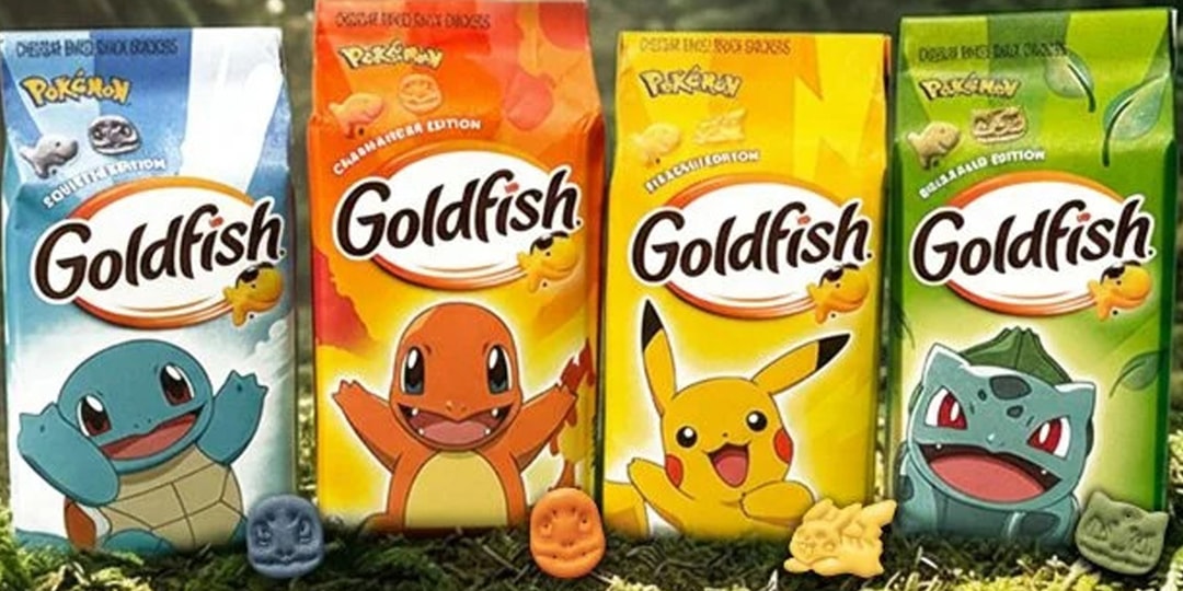 Goldfish Drops Limited-Edition Pokémon Crackers | Hypebeast