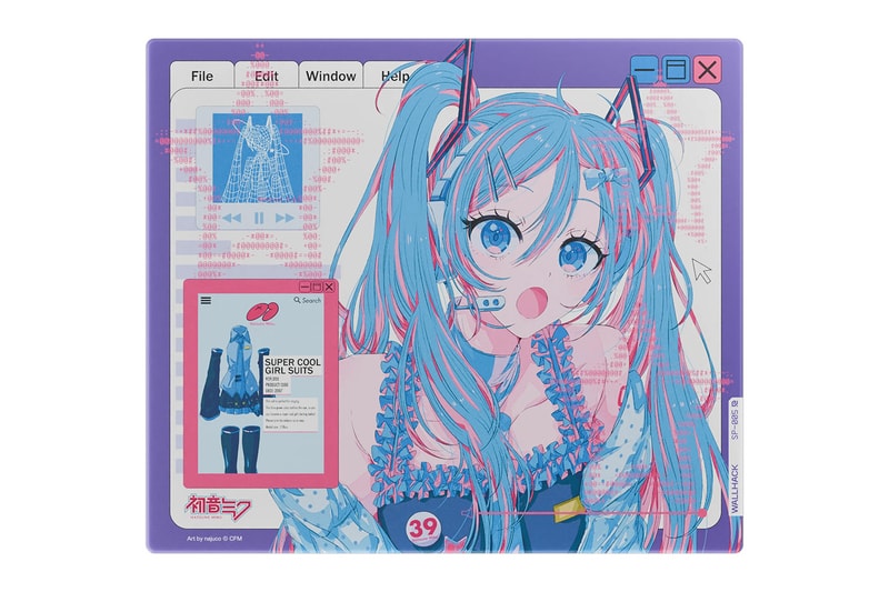 ข้อมูลวางจำหน่าย SP-005 Miku OS Pad และ Pro Sleeve | Hypebeast