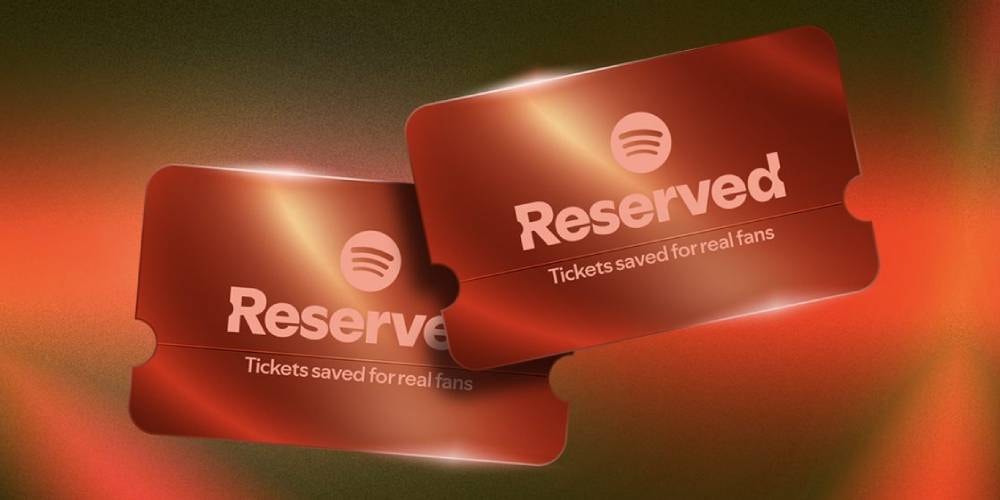 Spotify “Reserved” Concert Ticketing Experience Announcement Info ...
