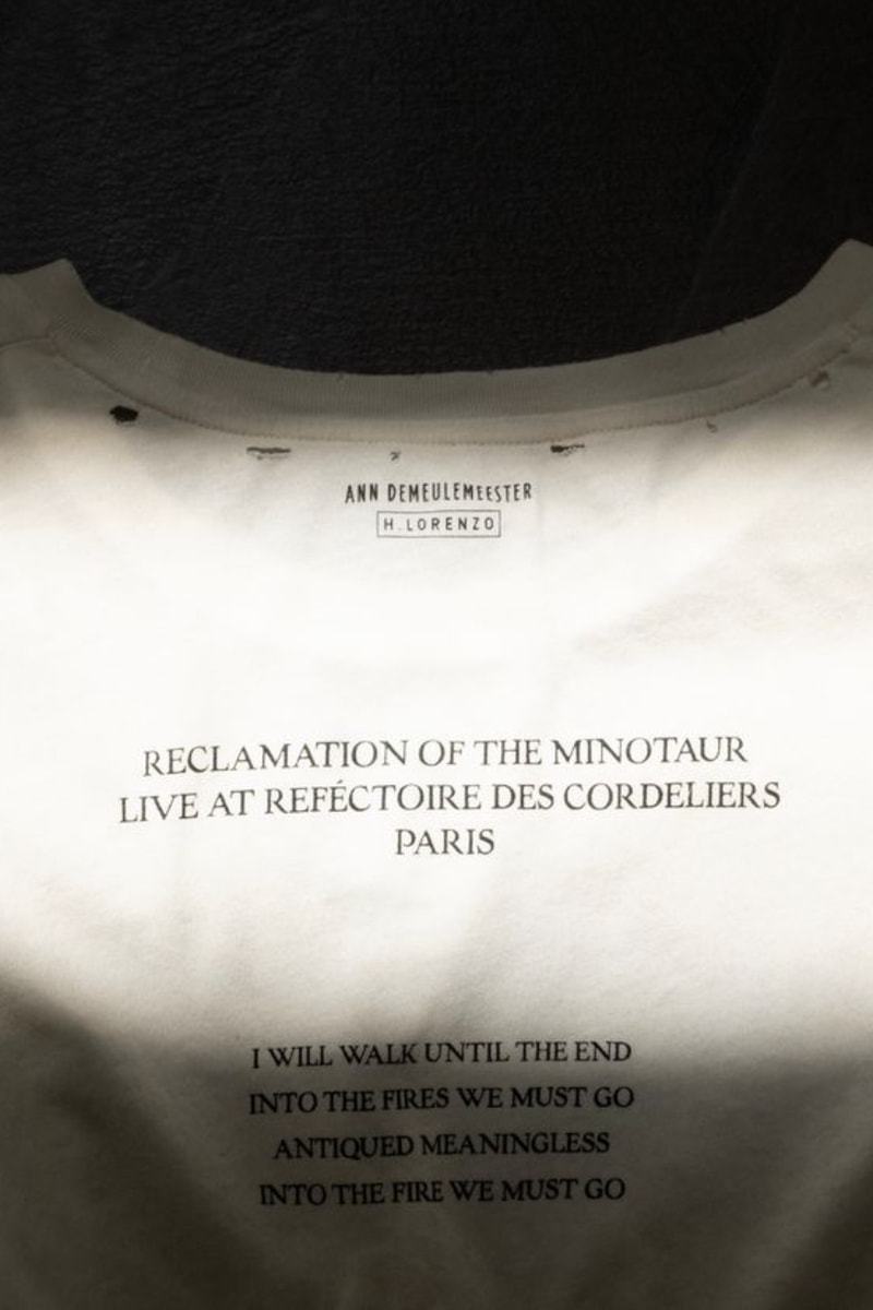 Ann Demeulemeester x H. Lorenzo Exclusive SS26 Capsule | Hypebeast